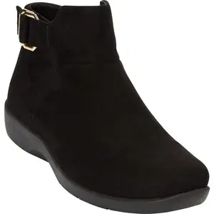 COMFORTVIEW The Cassie Bootie Black
