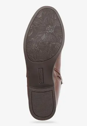 COMFORTVIEW Azalia Wide Calf Boot - Brown