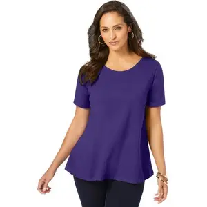 Jessica London Scoop Neck T-shirts For Women