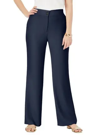 JESSICA LONDON Tummy Control Bi-stretch Bootcut Pant