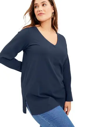JUNE & VIE Long Sleeve Tunic