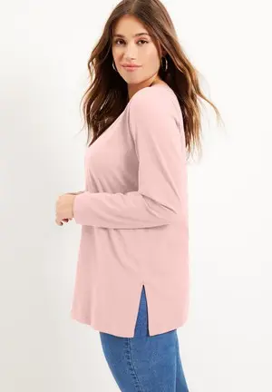 JUNE & VIE Long Sleeve Tunic