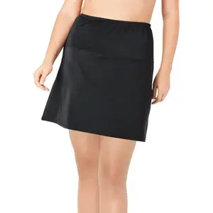 SWIM 365 High-waisted Swim Skirt With Tummy Control - Black