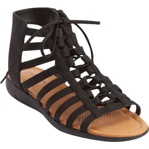 Comfortview Lace Up Sandals For Women