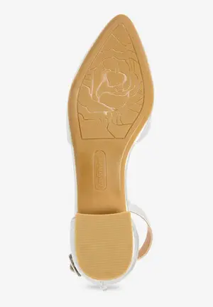 COMFORTVIEW The Loucia Pump With Adjustable Buckle And Hidden Elastic - Silver