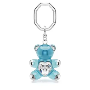 SWAROVSKI Teddy Key Ring - Blue
