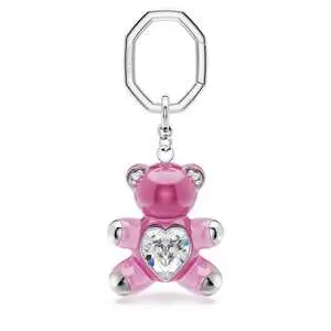 SWAROVSKI Teddy Key Ring - Pink
