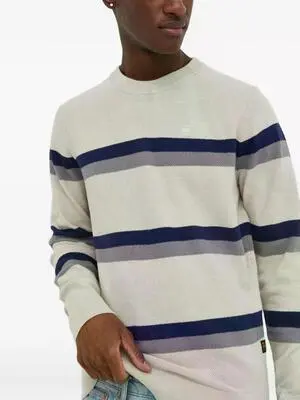 G-star Raw Striped Crew-neck Sweater