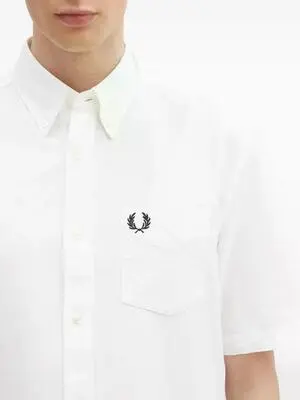 Fred Perry Embroidered-logo Shirt