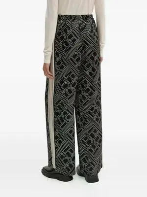 BRUUNS BAZAAR Logo-pattern Trousers