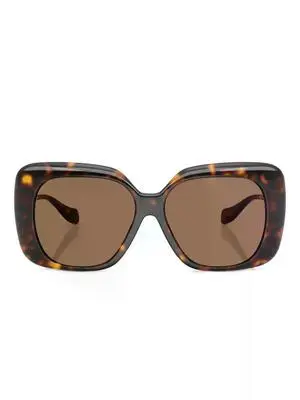Versace Medusa Square-frame Sunglasses - Green