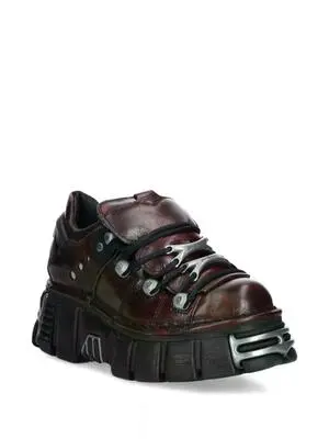 NEW ROCK Metallic-detail Platform Sneakers