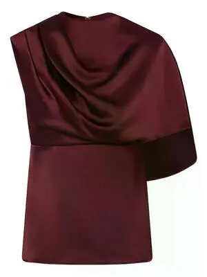 Rebecca Vallance Avalon Draped One-shoulder Top
