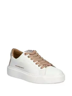 ALEXANDER SMITH Leather Lace-up Sneakers