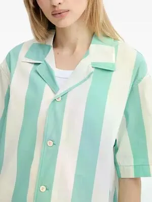 Sunnei Striped Short-sleeve Shirt