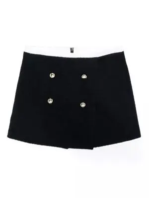 Maje Button-detailed Double-breasted Shorts