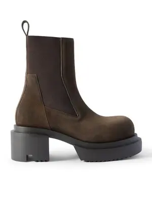 Rick Owens Pull On Boots For Men