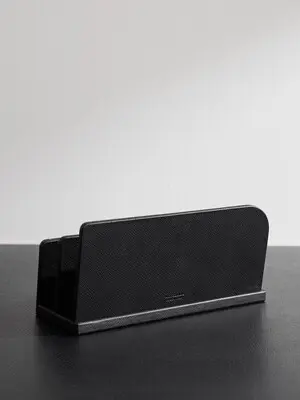 Montblanc Cross-grain Leather Letter Rack