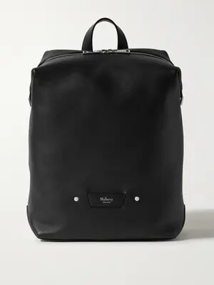 Mulberry Rye Full-grain Leather Backpack - Black