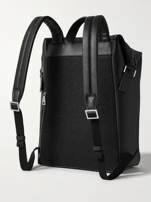 Mulberry Rye Full-grain Leather Backpack