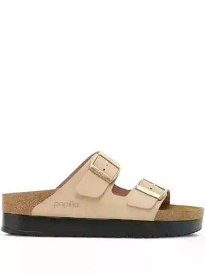 BIRKENSTOCK Double-buckle Platform Slides