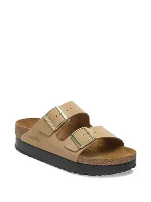 BIRKENSTOCK Double-buckle Platform Slides