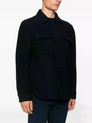 Sandro Wool Flap-pocket Overshirt
