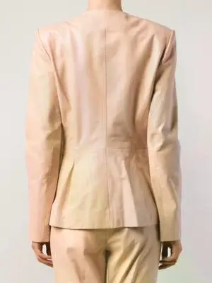 Philosophy Di Lorenzo Serafini Structured Sheepskin Blazer