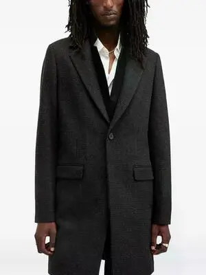 ALLSAINTS Wixx Single-breasted Wool Coat