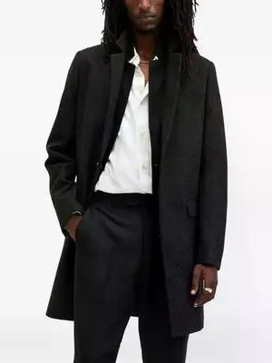 ALLSAINTS Wixx Single-breasted Wool Coat