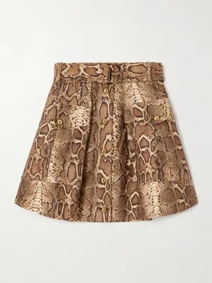 Zimmermann Cargo Mini Skirts