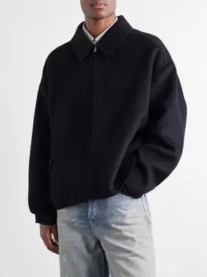 Acne Studios Doveo Double-faced Wool And Cashmere-blend Felt Jacket - Black