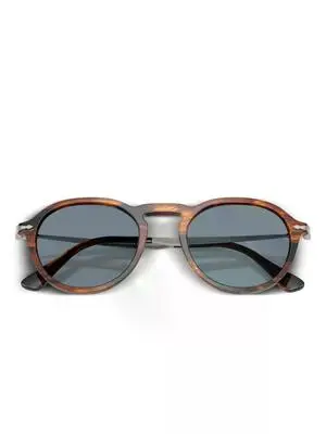 Persol Tortoiseshell Round-frame Sunglasses
