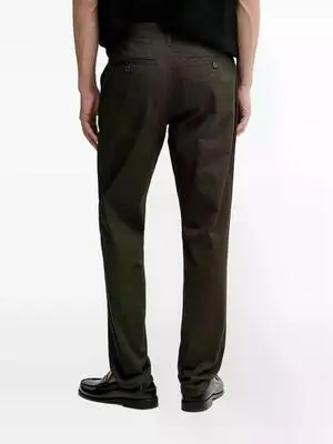 Armani Exchange Patterned Straight-leg Trousers