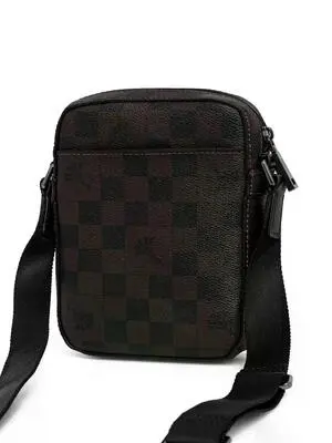 JOOP! Check-pattern Messenger Bag - Black