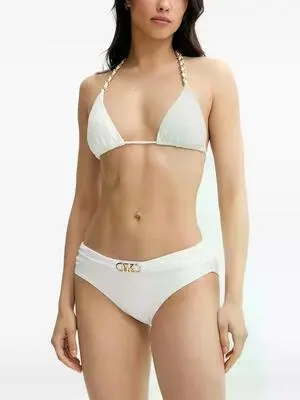 Michael Kors Chain-strap Triangle Bikini - White