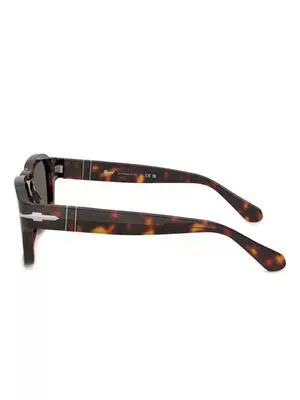 Persol Tortoiseshell Square Frame Sunglasses