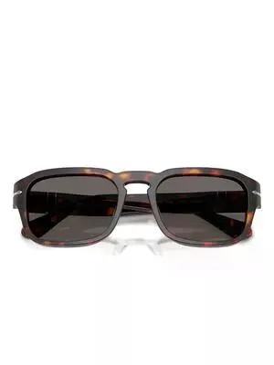 Persol Tortoiseshell Square Frame Sunglasses