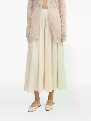 PEDRO DEL HIERRO Pleated Midi Skirt