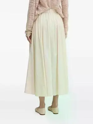 PEDRO DEL HIERRO Pleated Midi Skirt