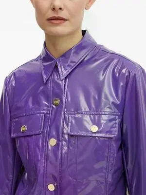 SILVIAN HEACH High-shine Button-fastening Jacket
