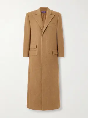 Women's Tailored Herringbone Wool Coats
