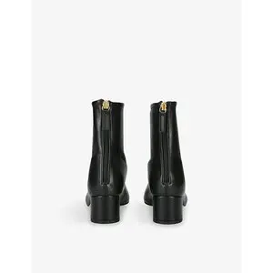 Dear Frances Harlie Heeled Leather Ankle Boots