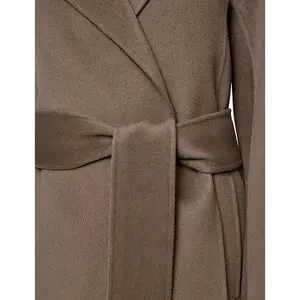 JOSEPH Costa Double-faced Wool And Cashmere-blend Coat - Mushroom
