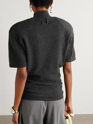 Jacquemus Castagna Wool And Cashmere-blend Turtleneck Sweater