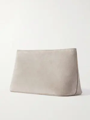 Brunello Cucinelli Suede Pouch - Neutrals