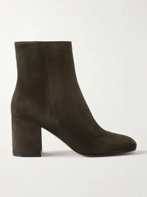 Women's Green Ankle Boots