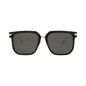 Bottega Veneta Square Frame Sunglasses - Black