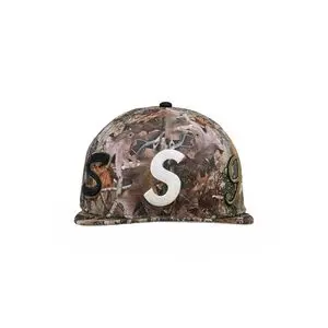 Supreme Multi S Logo Truetimber Kanati Camo New Era Cap - Green
