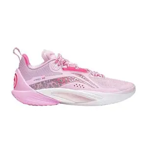 LI-NING Speed Leopard Athletic Sneakers - Pink